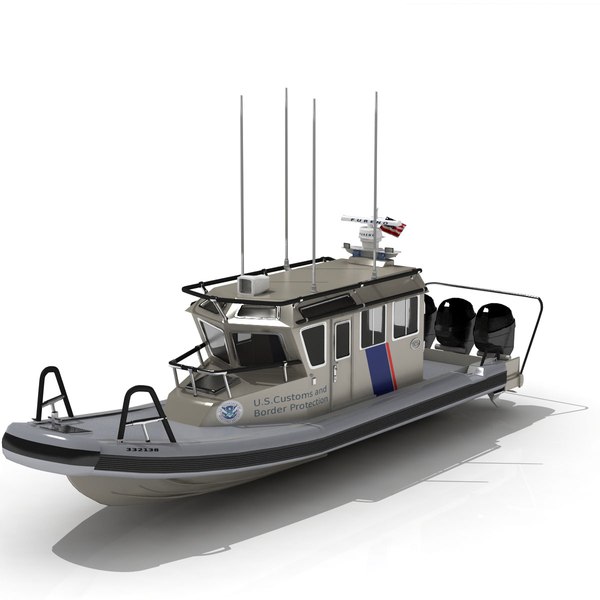 3d interceptor class safe boat model