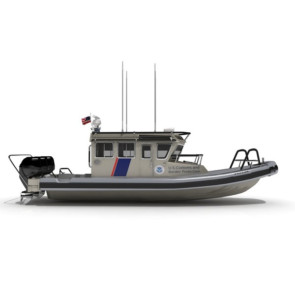 3d interceptor class safe boat model