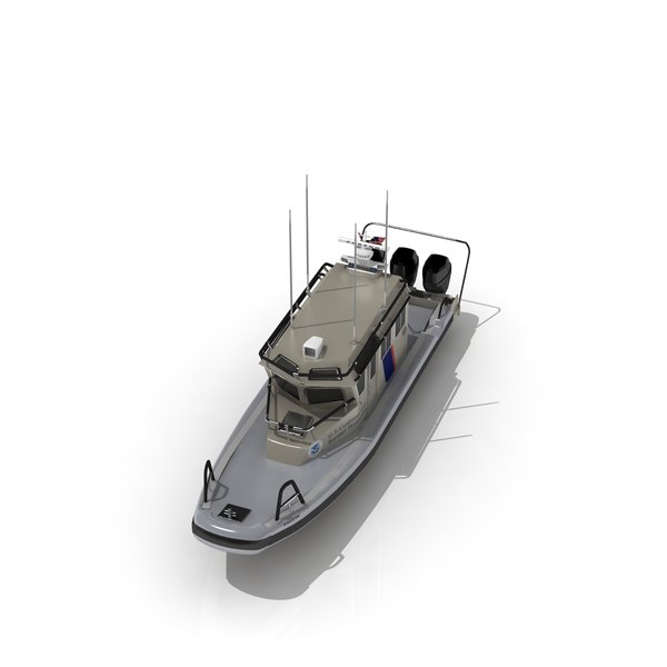 3d interceptor class safe boat model