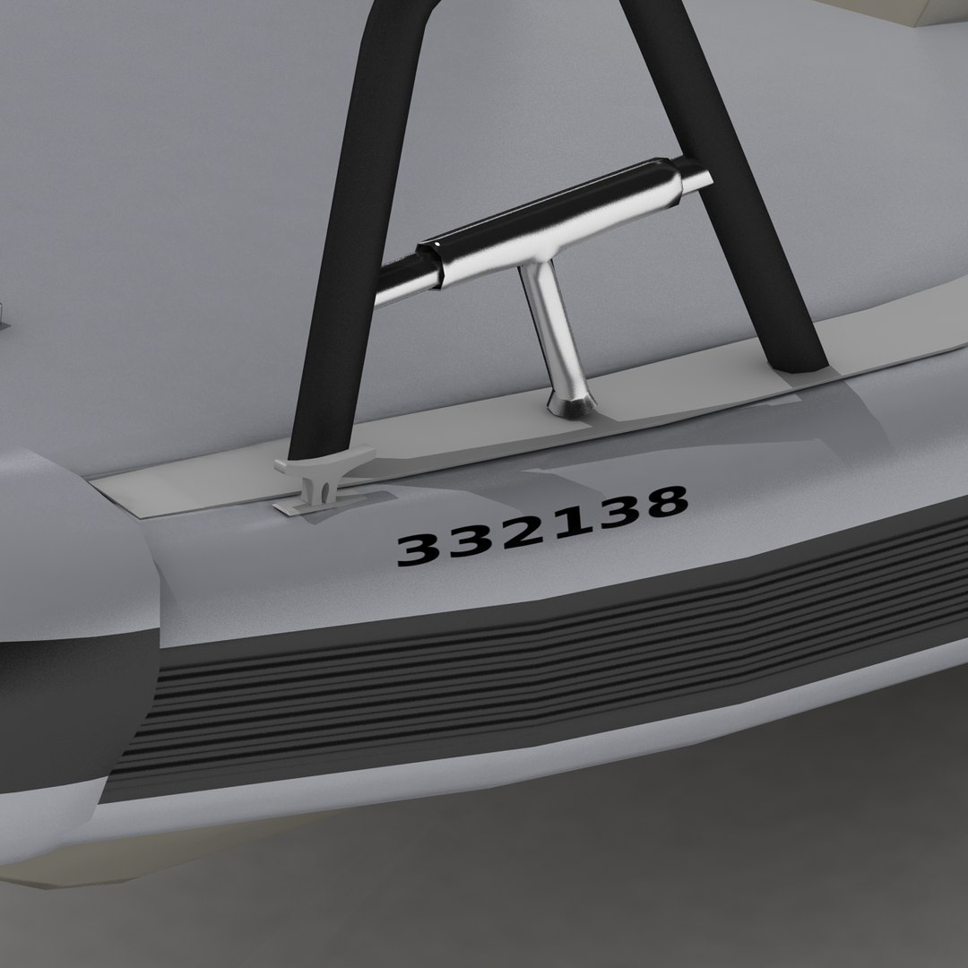 3d Interceptor Class Safe Boat Model