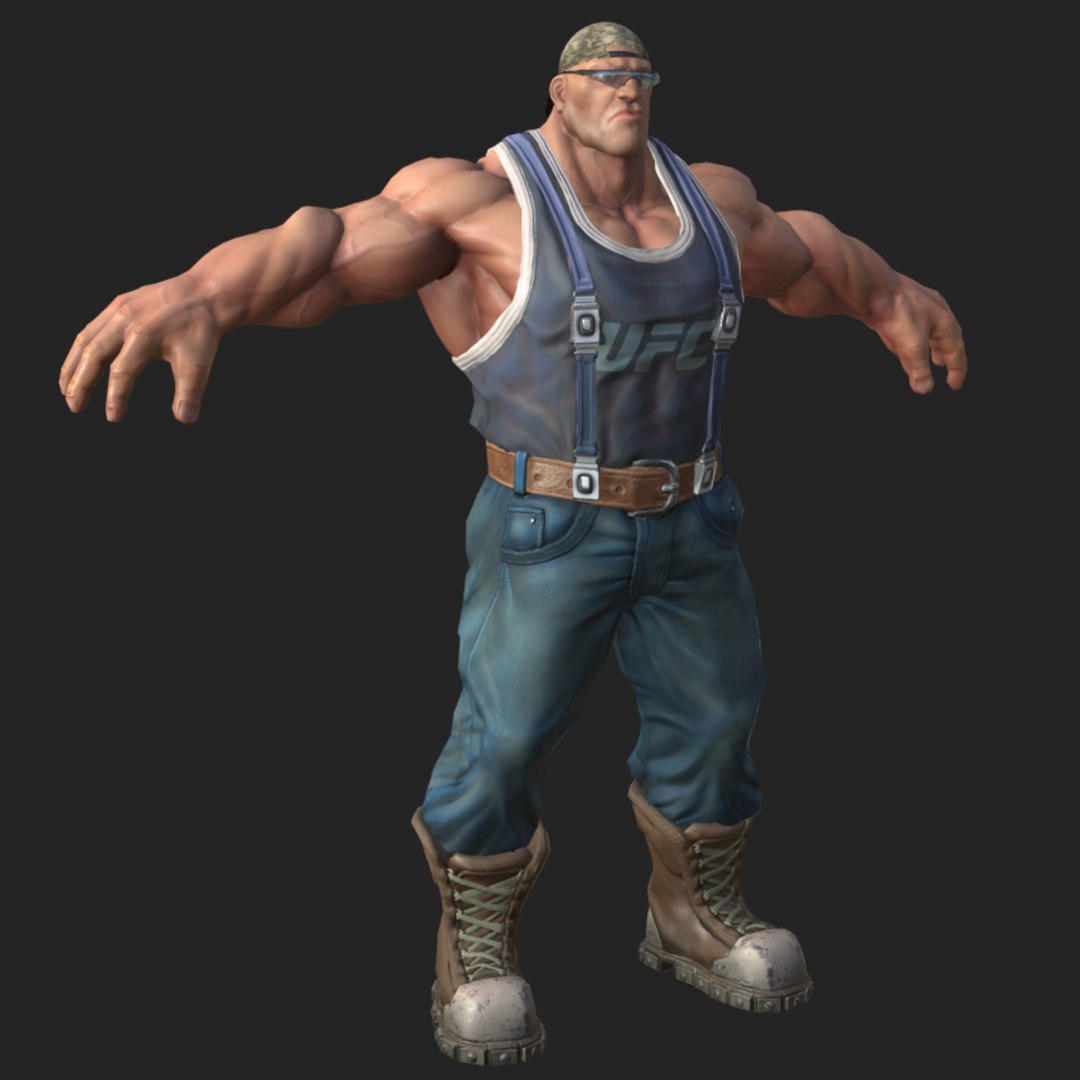 BodyBuilder 3D Model - TurboSquid 1822905