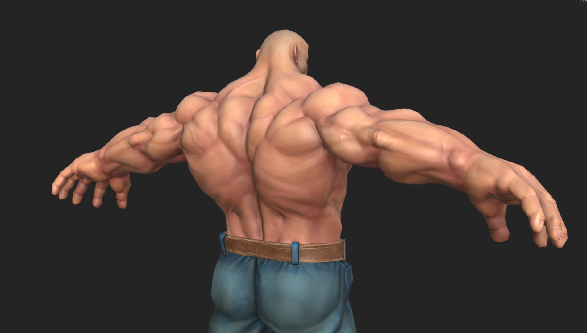 BodyBuilder 3D Model - TurboSquid 1822905