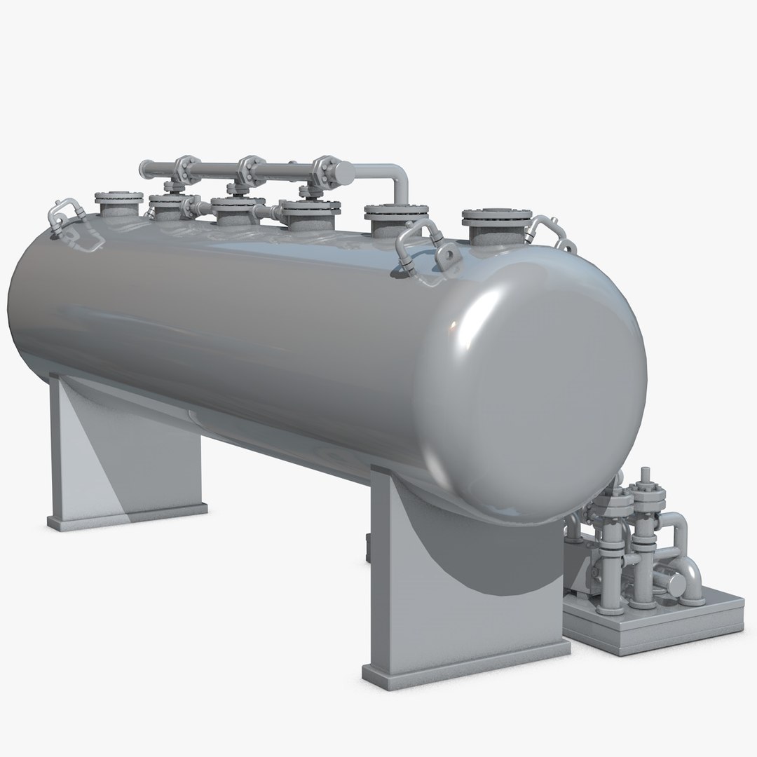 3d Industrial Equipment Model