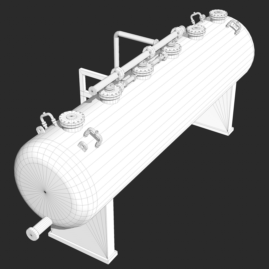 3d industrial equipment model