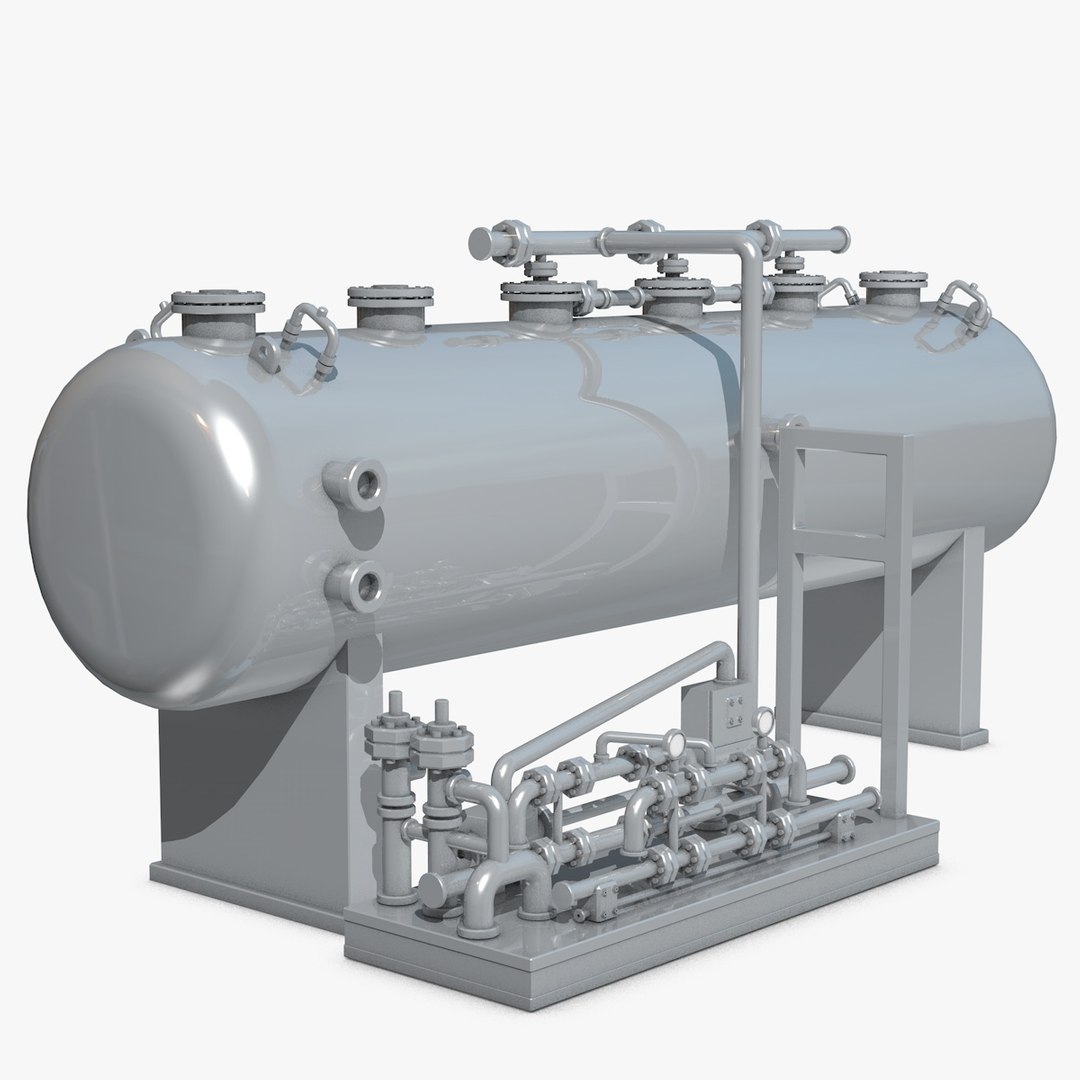 3d Industrial Equipment Model