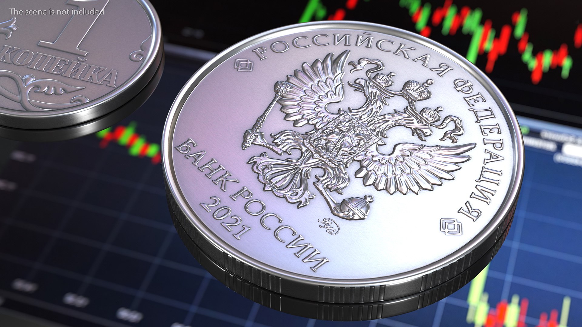 3D Russian Ruble Coins Collection Model - TurboSquid 1909251