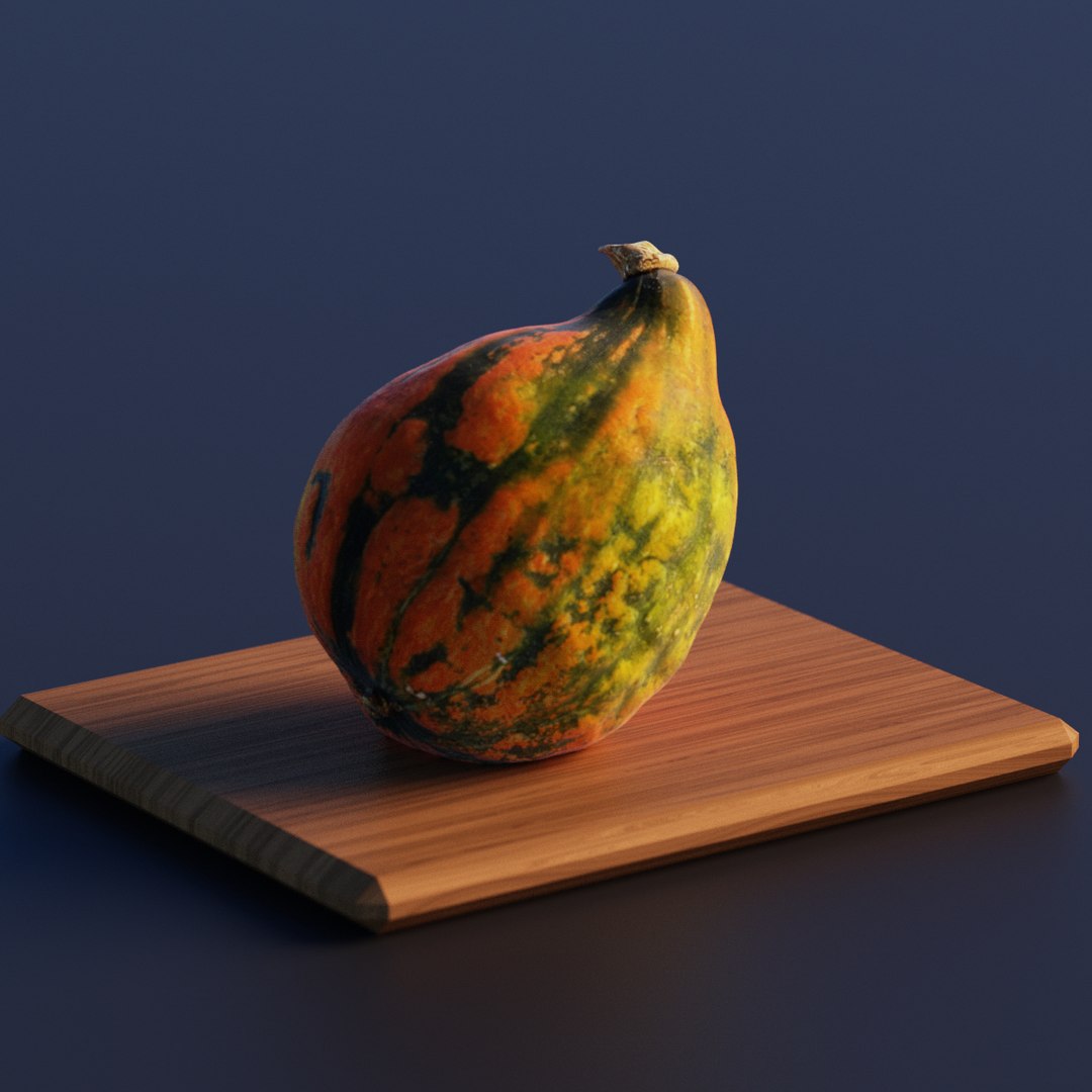3D Photorealistic 3D Scan Of Pumpkin - TurboSquid 2286910