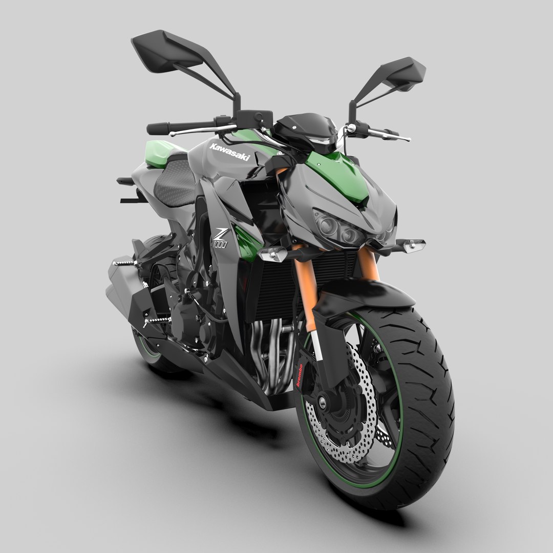 modelo 3d Kawasaki z1000 2015 - TurboSquid 2057777