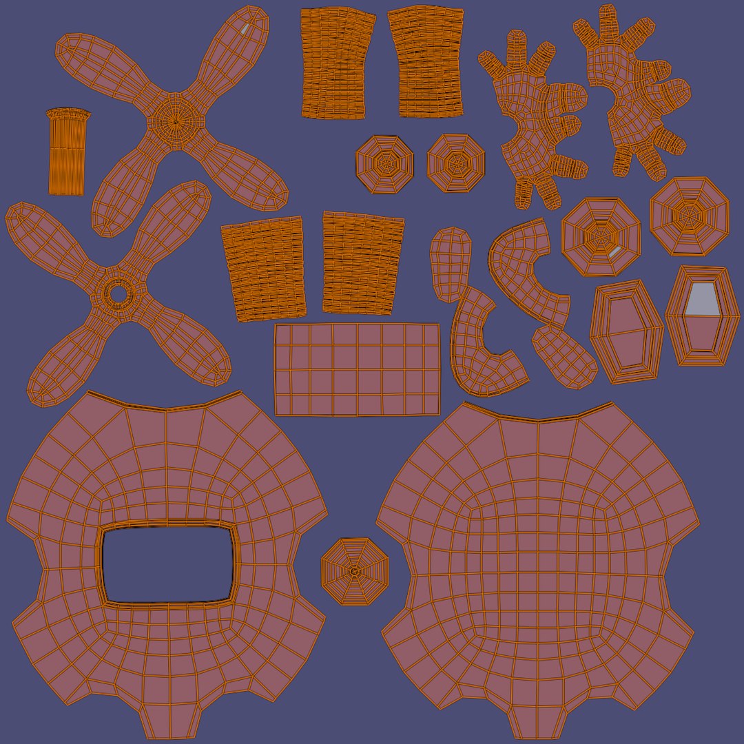 Cute Android Robot Model - TurboSquid 1772661