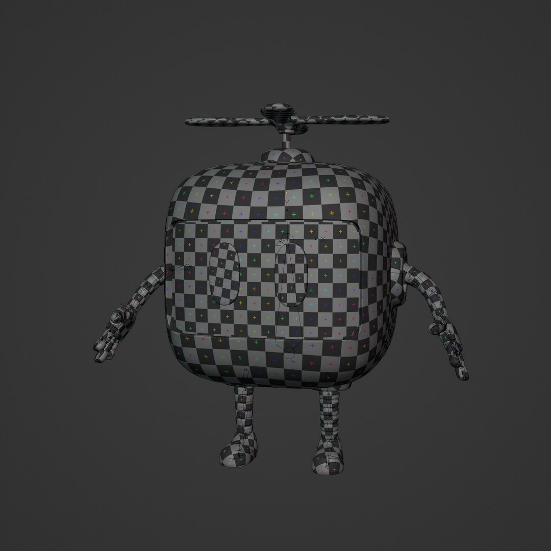 Cute Android Robot Model - TurboSquid 1772661