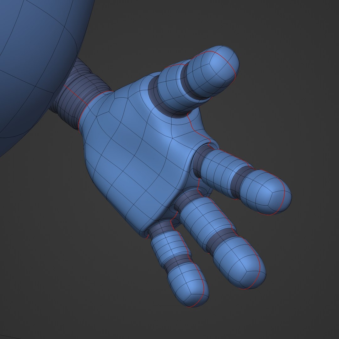 Cute Android Robot model - TurboSquid 1772661