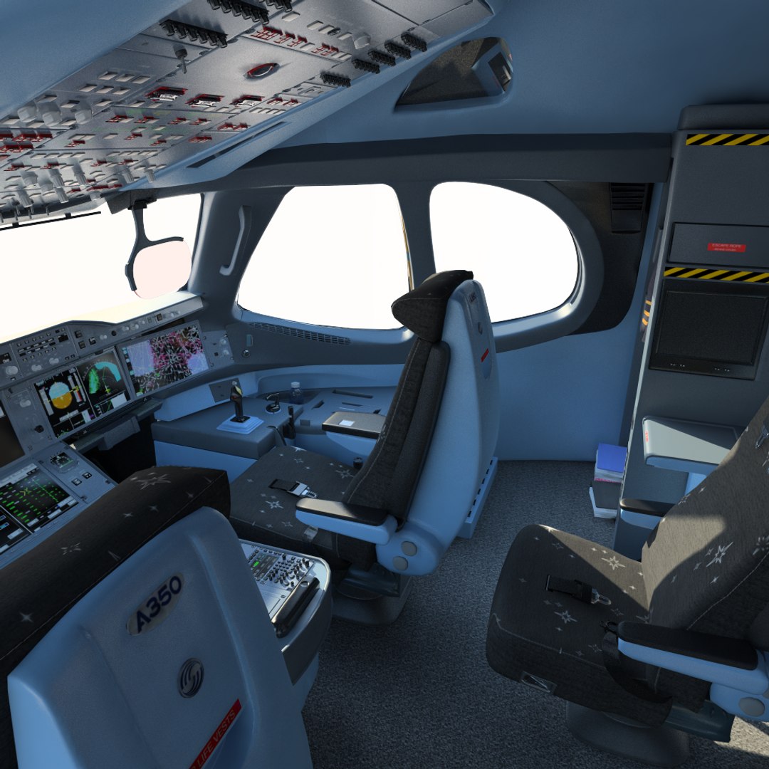Airbus Vr A350 3d Model