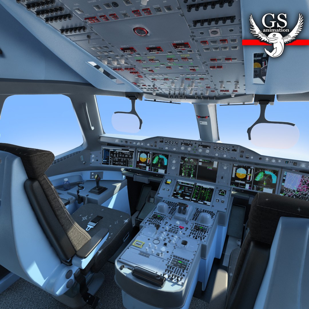 Airbus Vr A350 3d Model