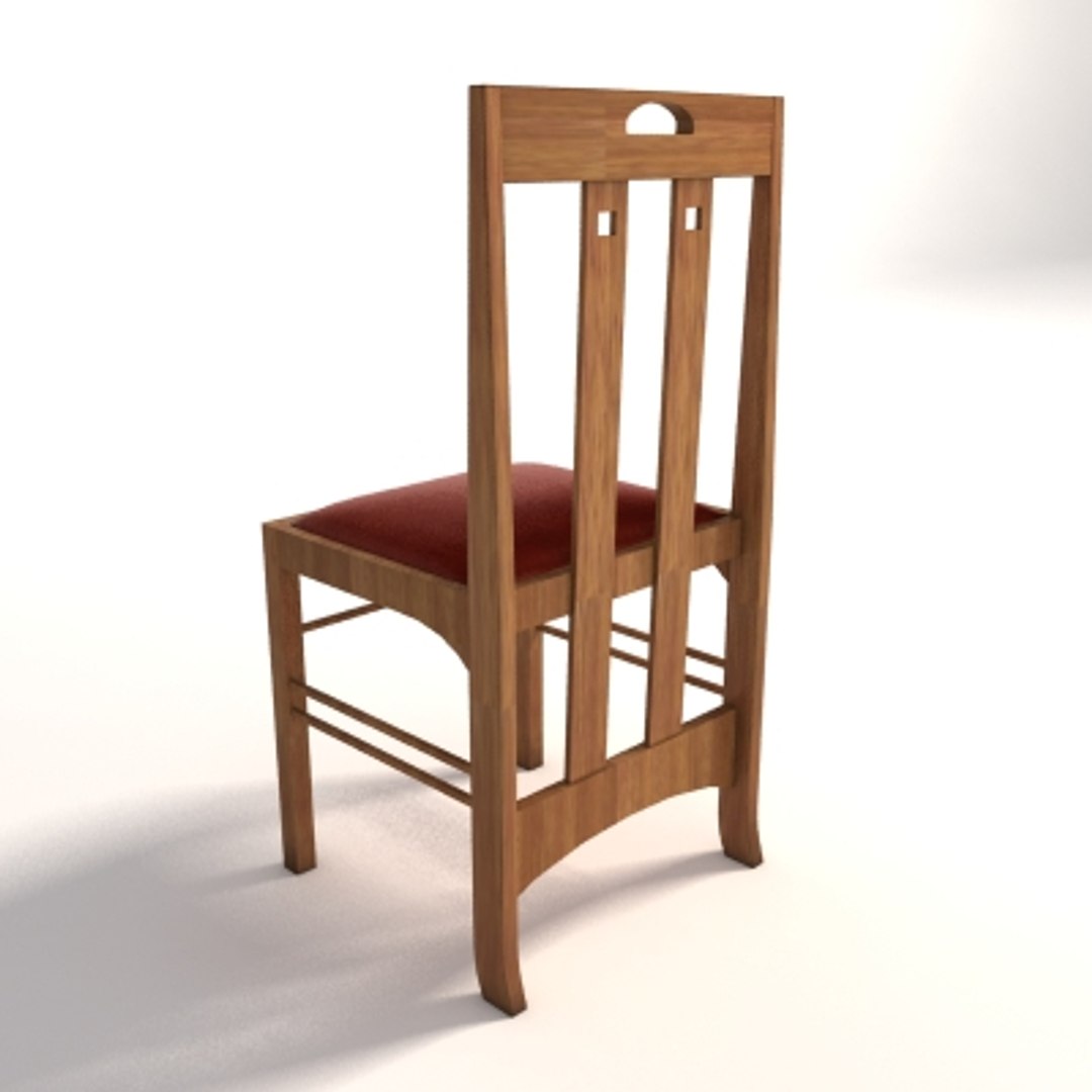 3d Charles Rennie Mackintosh Ingram Model