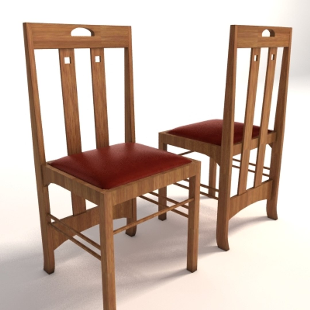 3d Charles Rennie Mackintosh Ingram Model