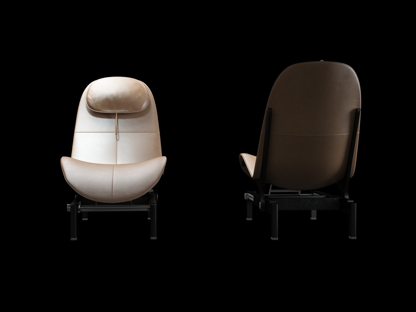 3d ela-lounge-chair