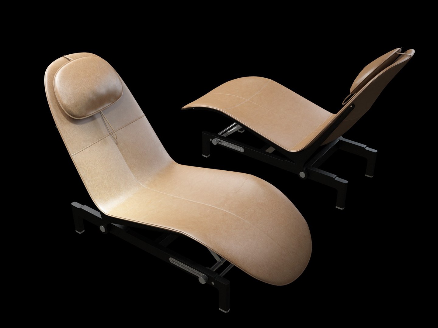 3d ela-lounge-chair