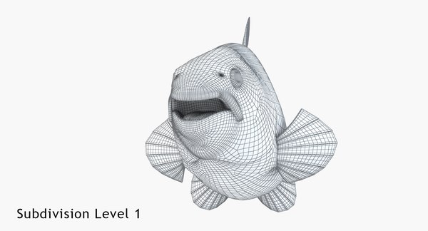 salmon fish animation 3d max