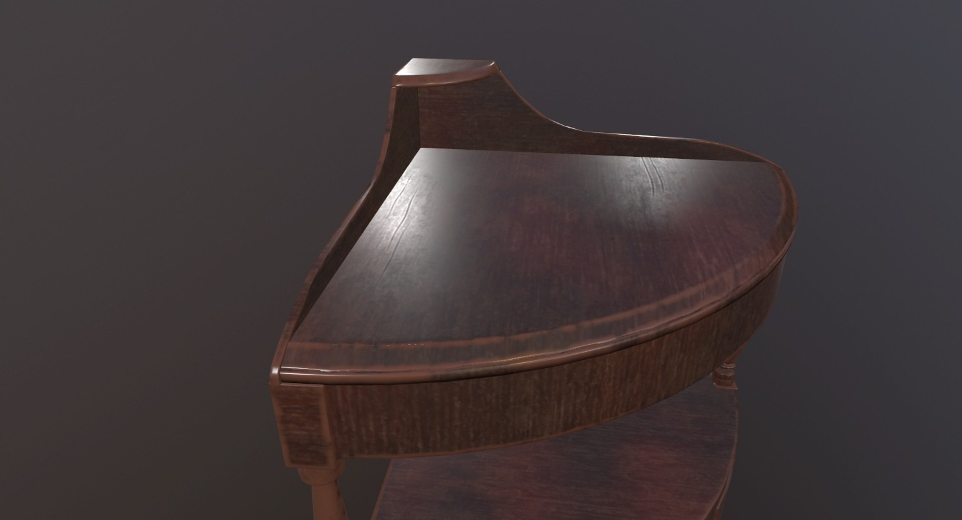 3D Corner Table Ready - TurboSquid 1598073
