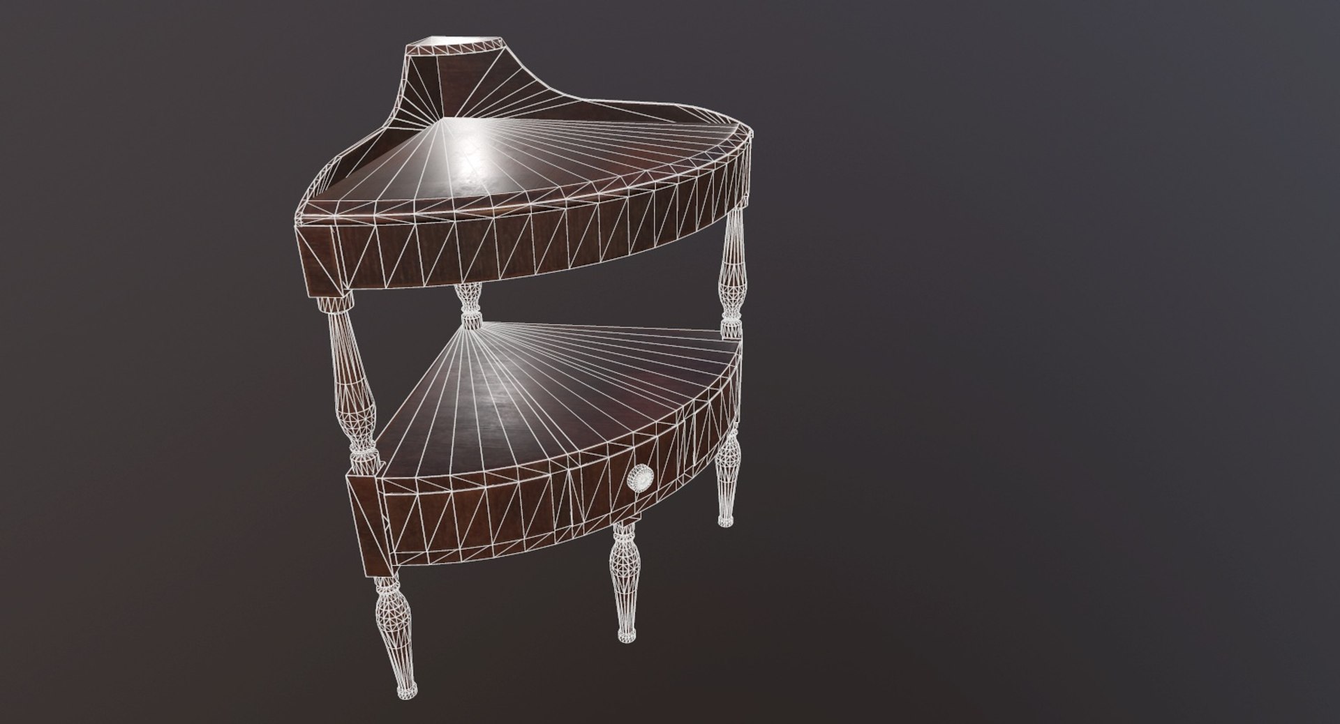 3D Corner Table Ready - TurboSquid 1598073