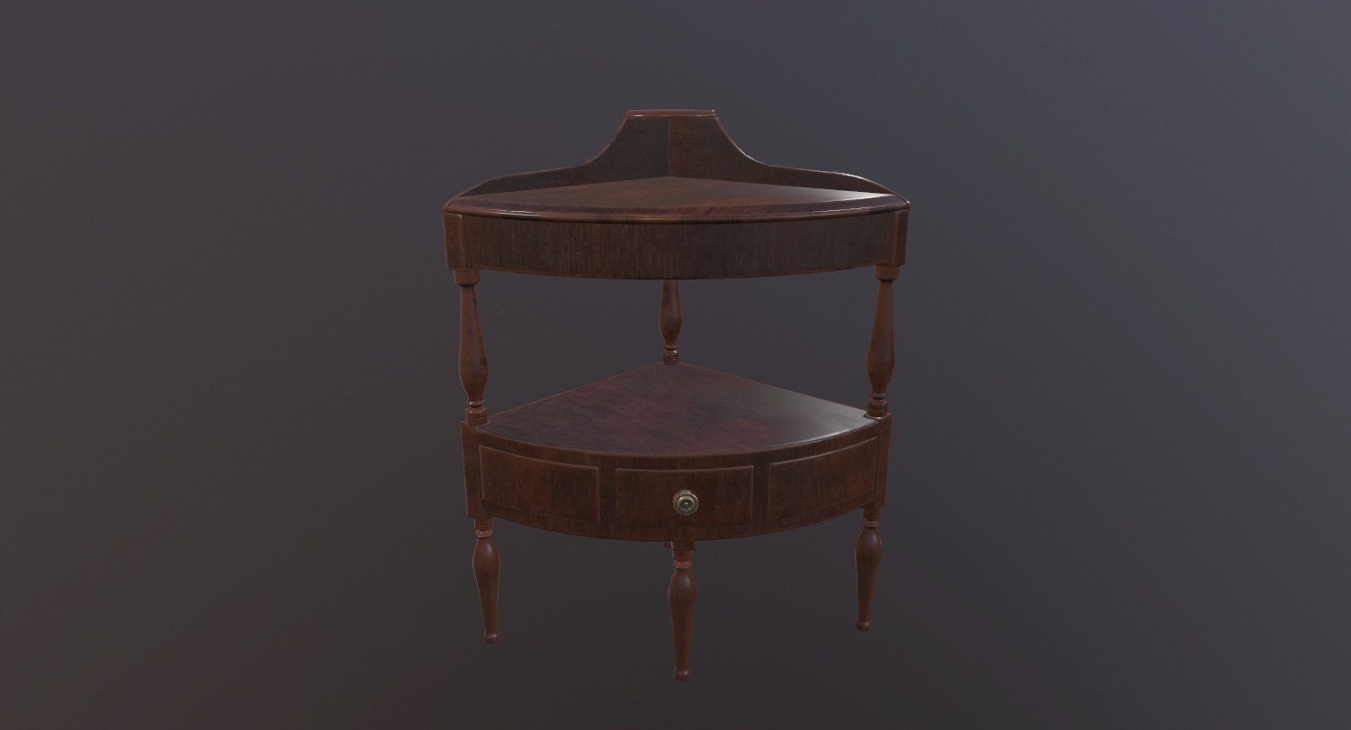 3D Corner Table Ready - TurboSquid 1598073