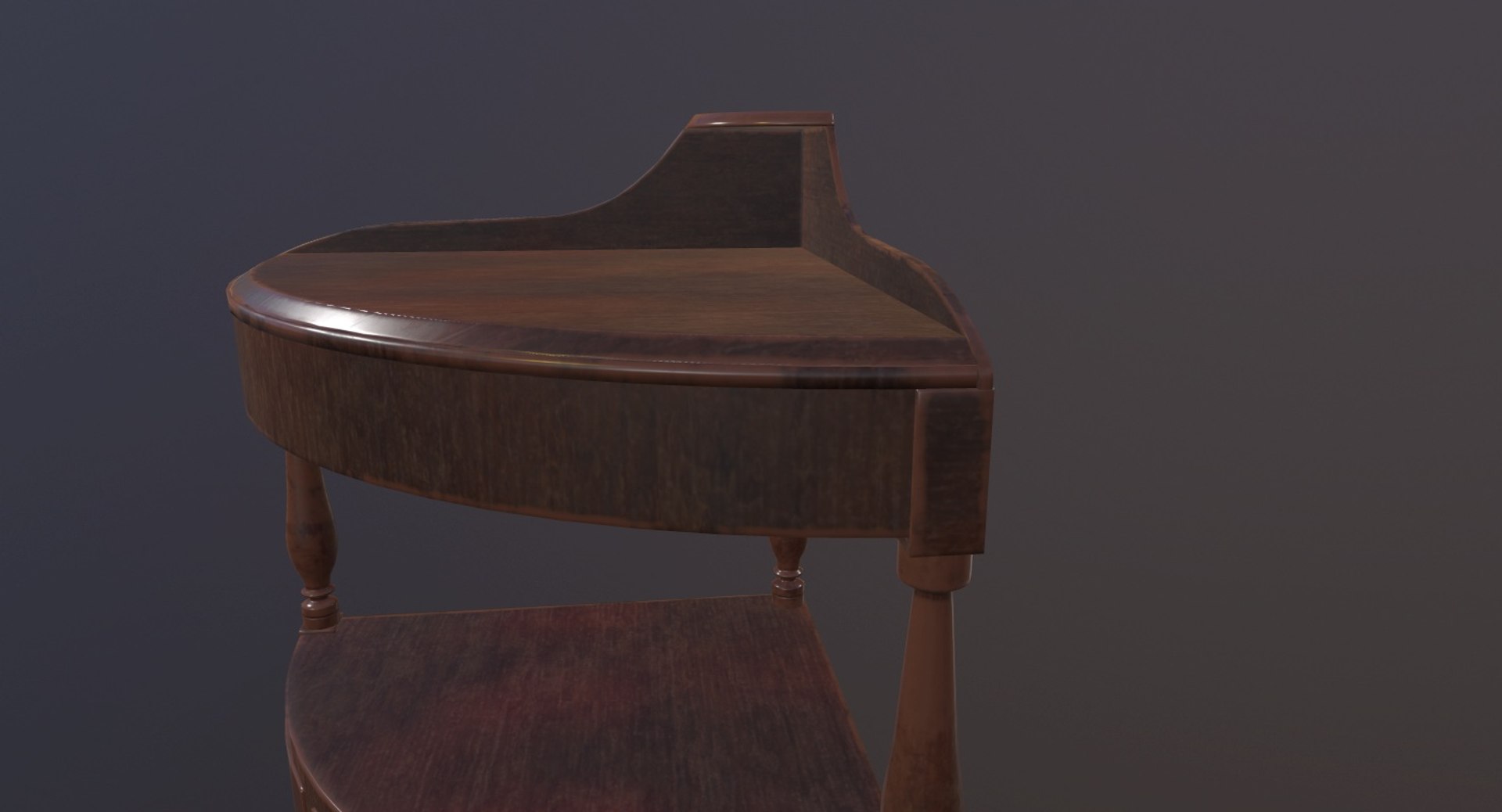 3D Corner Table Ready - TurboSquid 1598073