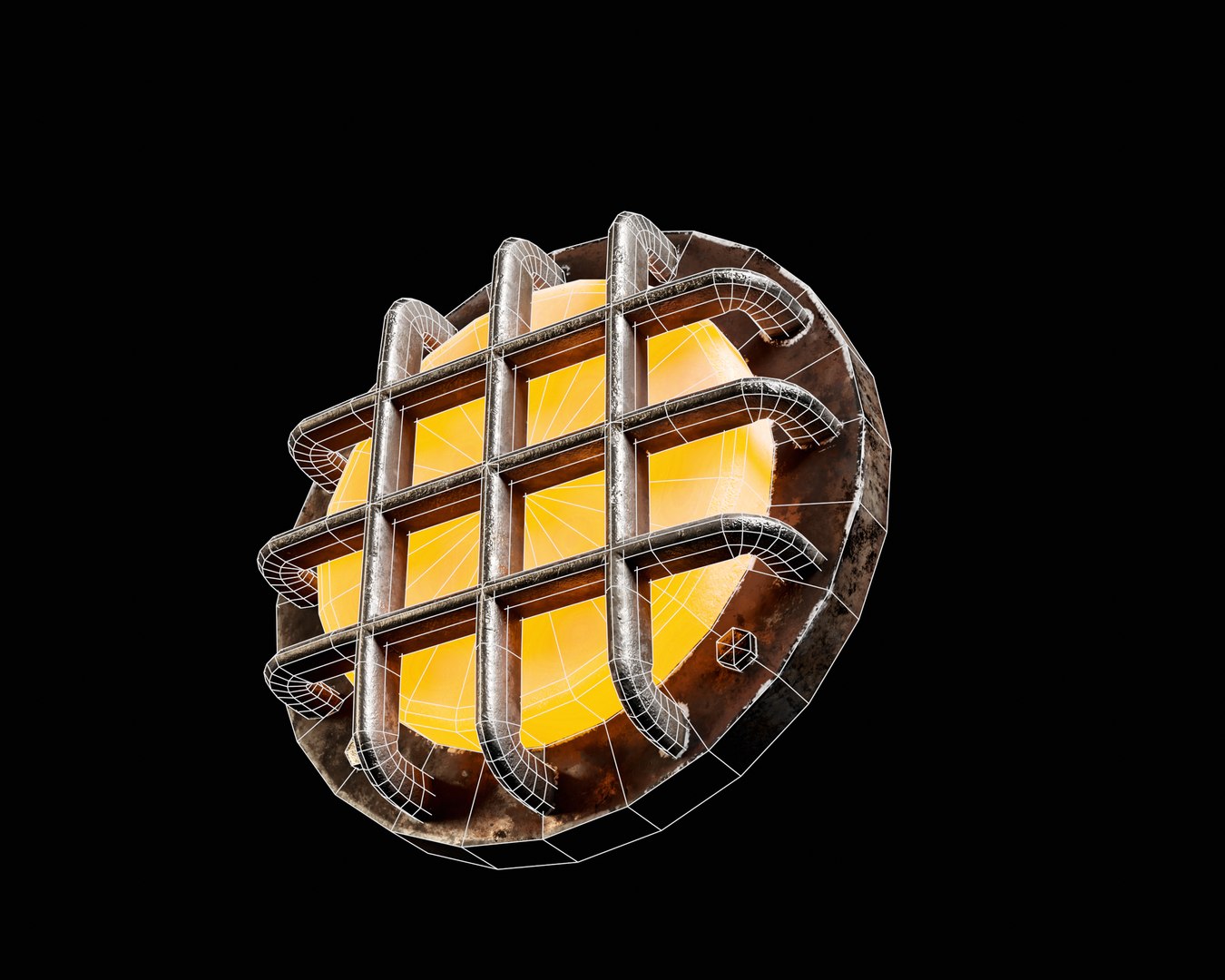 3D Model Sci-Fi Light Fixture Set 2 - TurboSquid 2357556