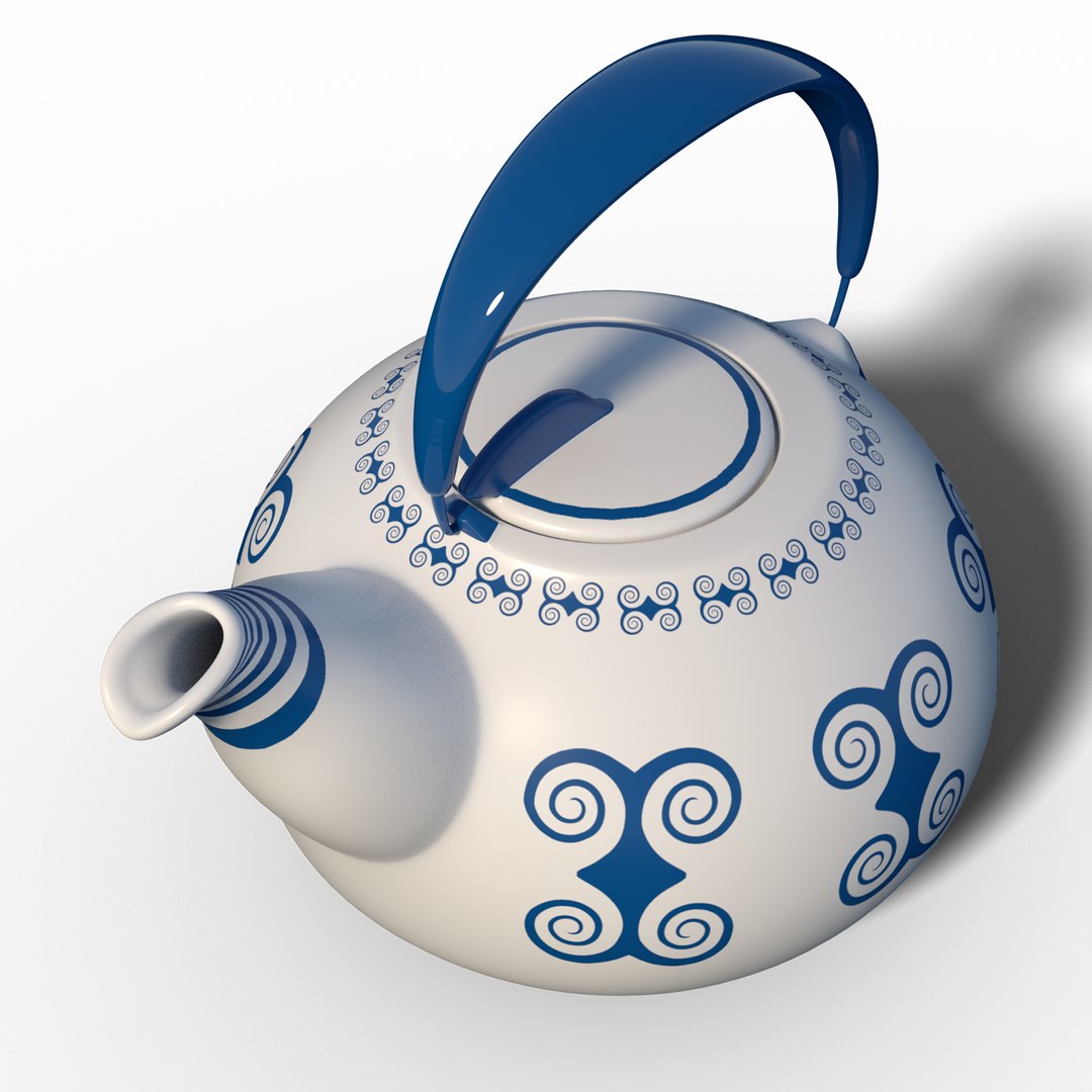 Teapot 3D Model - TurboSquid 2087491