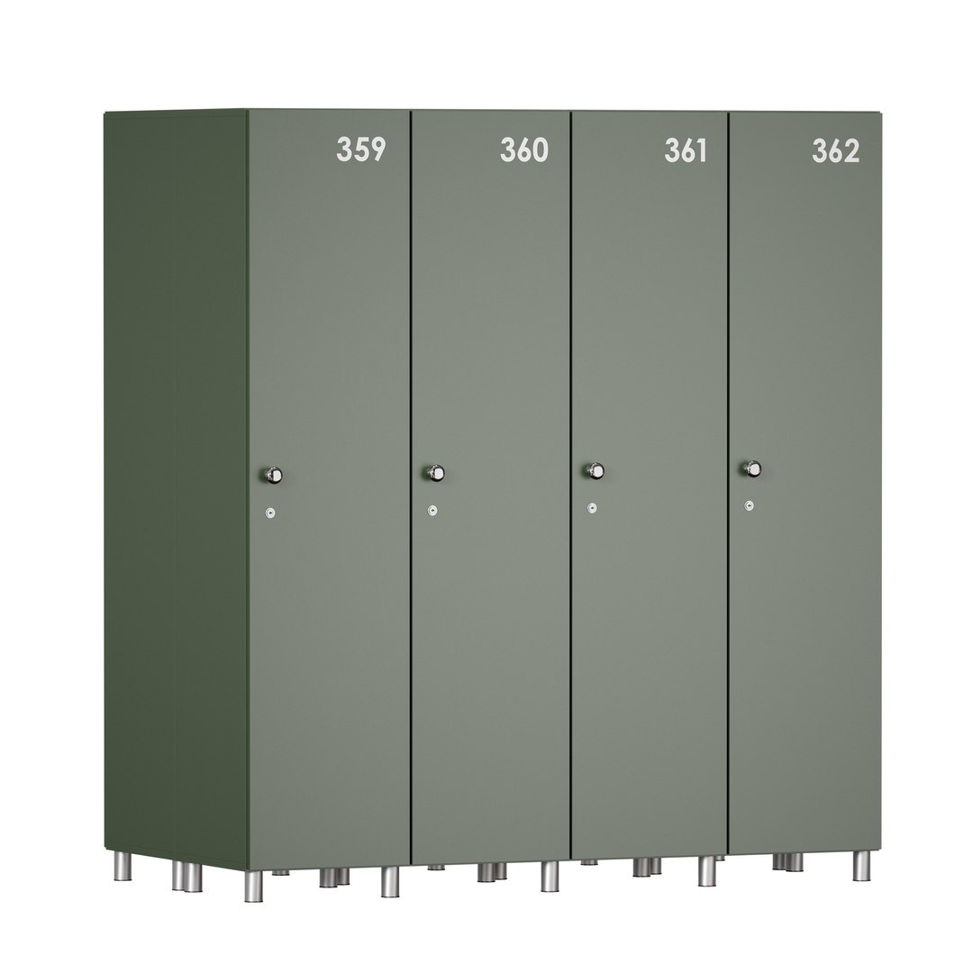 3D Lockers For Sports Locker Rooms - TurboSquid 2142428