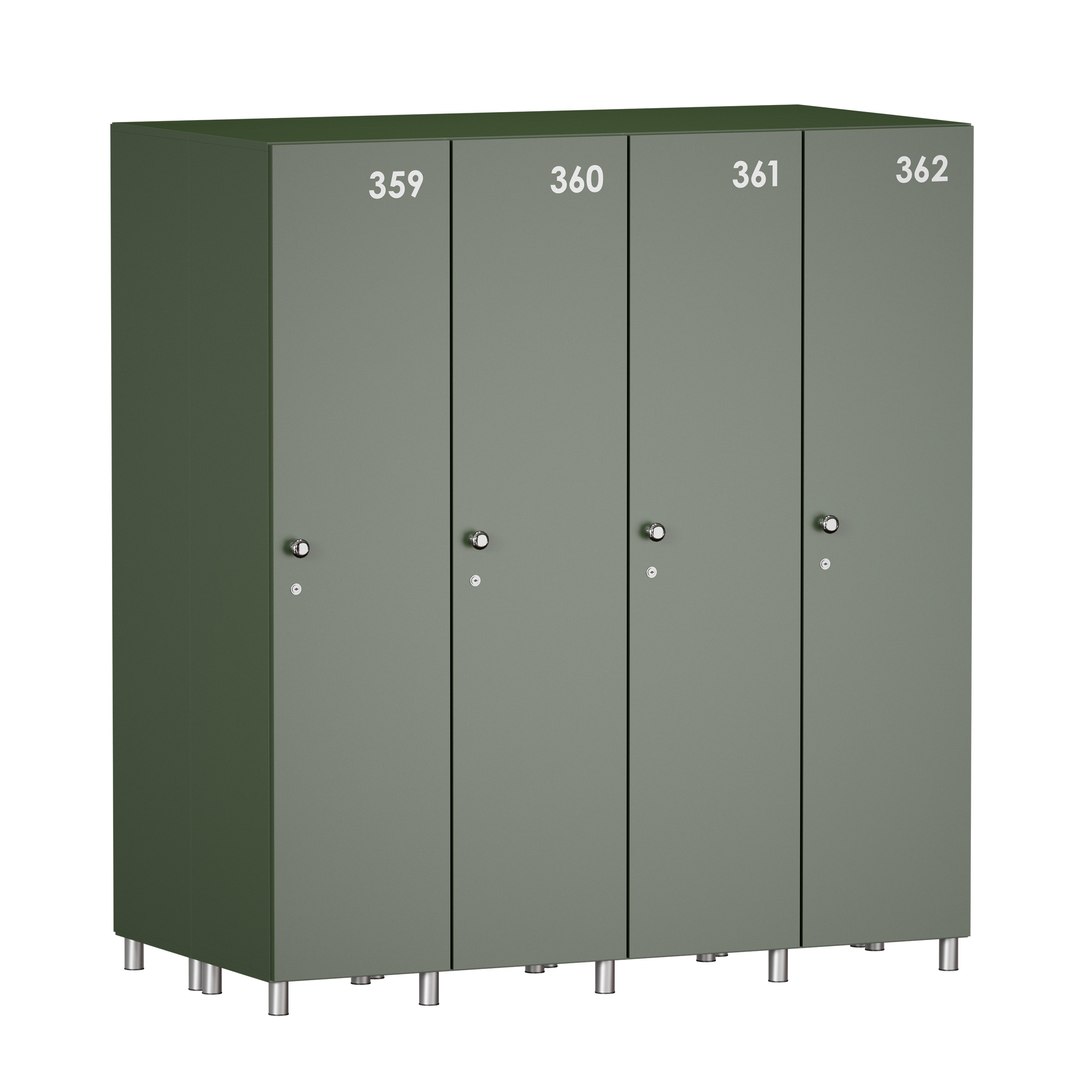 3D Lockers For Sports Locker Rooms - TurboSquid 2142428