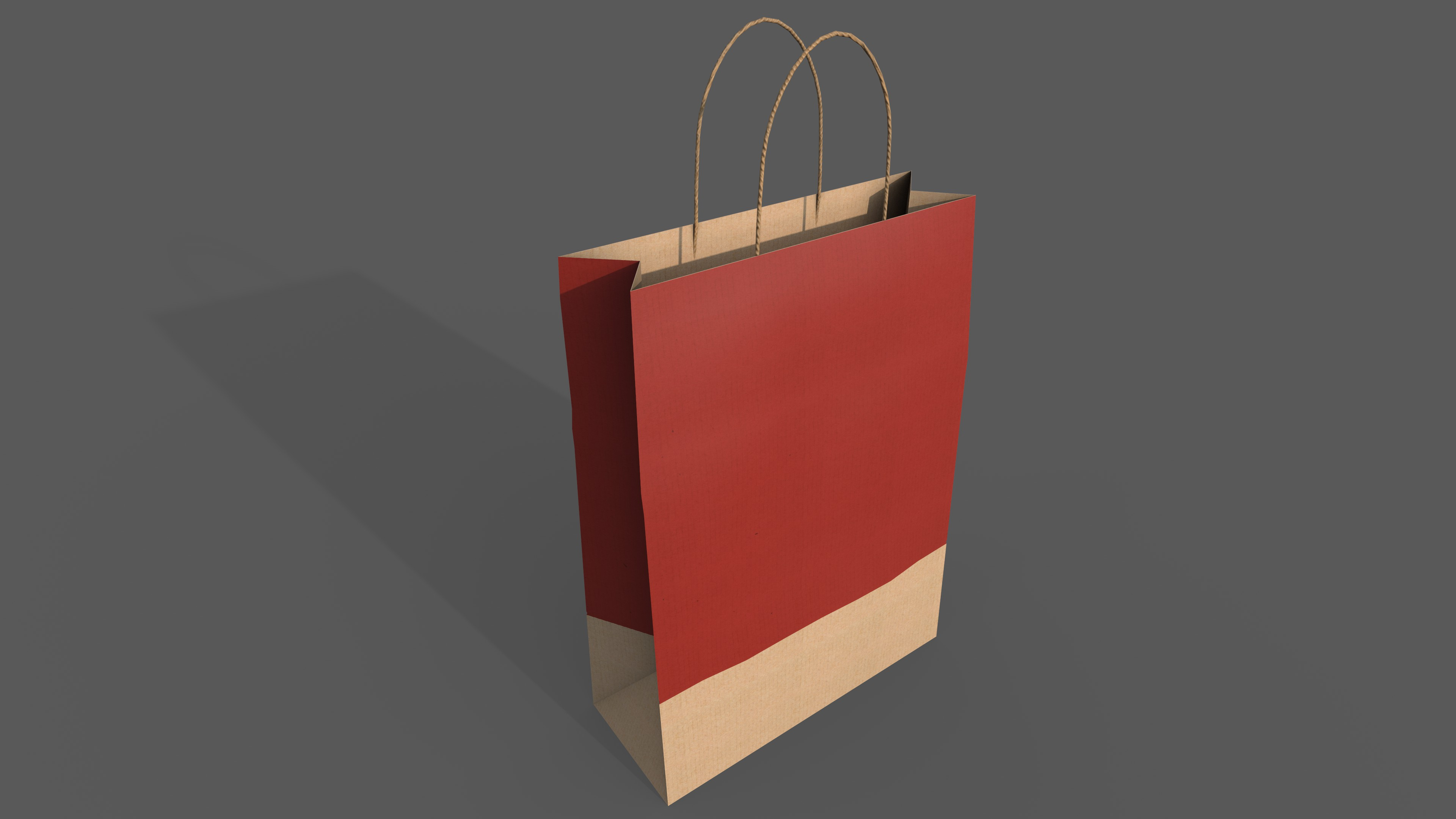 3D Paper Bag 2 With PBR 4K 8K model - TurboSquid 1752768