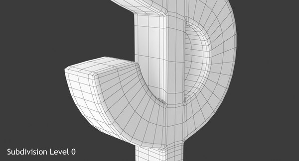 Dollar sign 3D model - TurboSquid 1380568