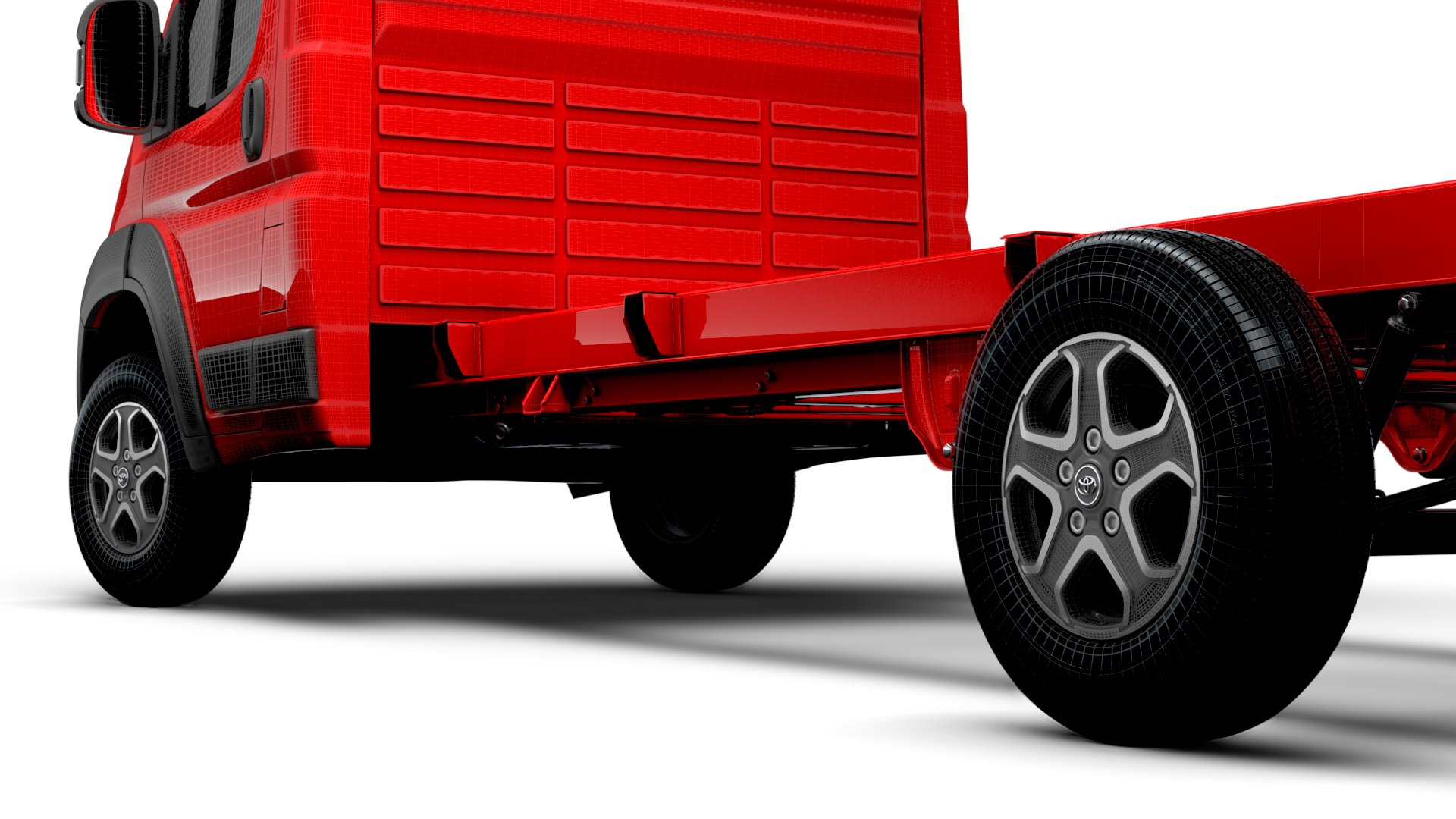 3D Toyota ProAce Max Chassis SingleCab 4300WB 2025 - TurboSquid 2338665