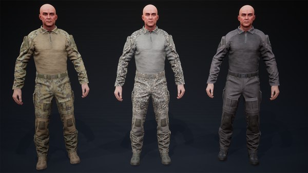 3D Soldier - TurboSquid 1810892