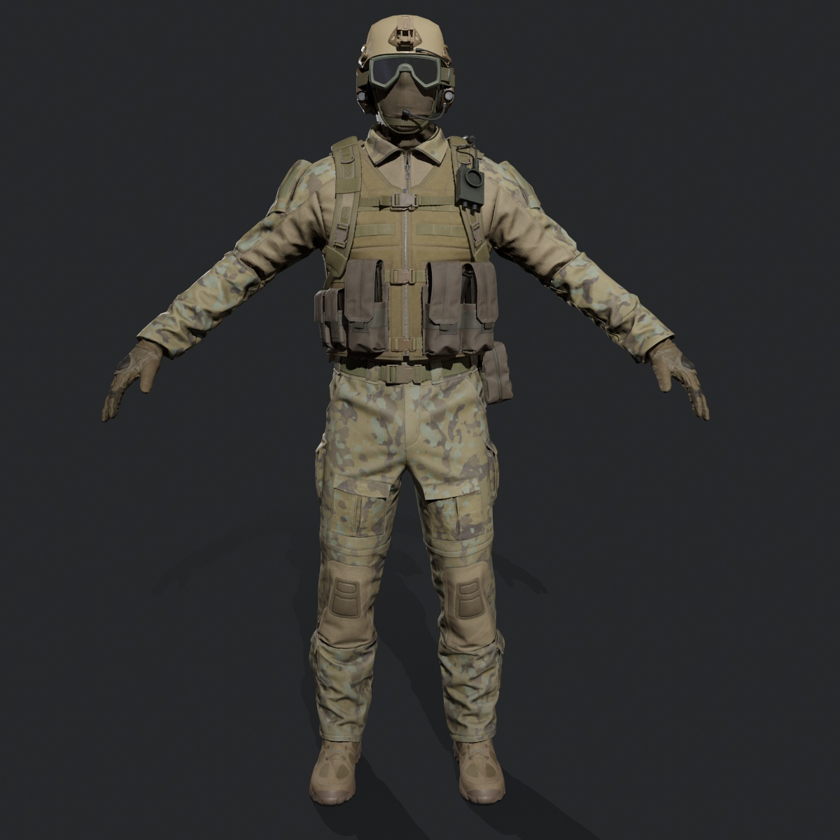 3D Soldier - TurboSquid 1810892