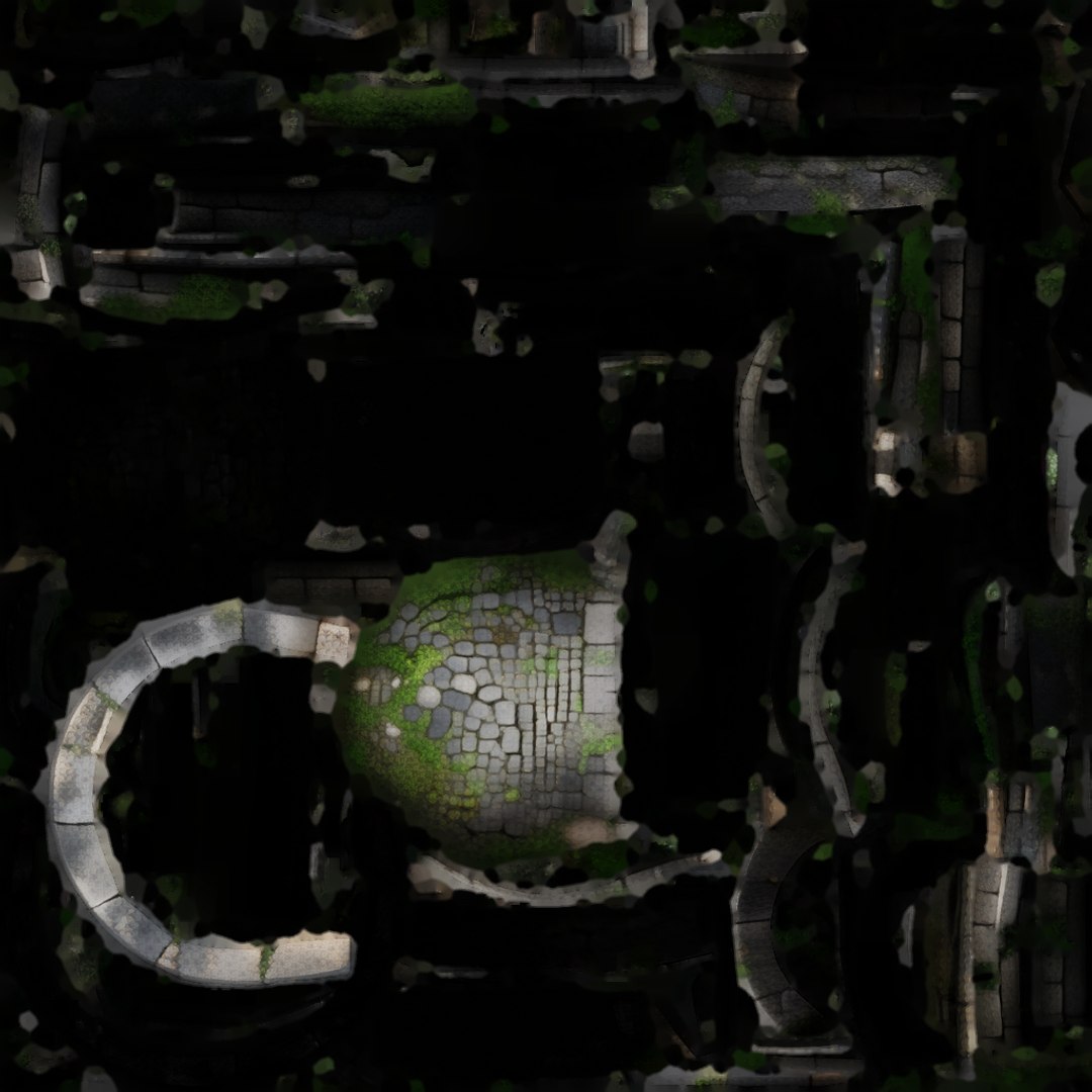 Curved Medieval Stone Bridge Segment 3D Model - TurboSquid 2403263