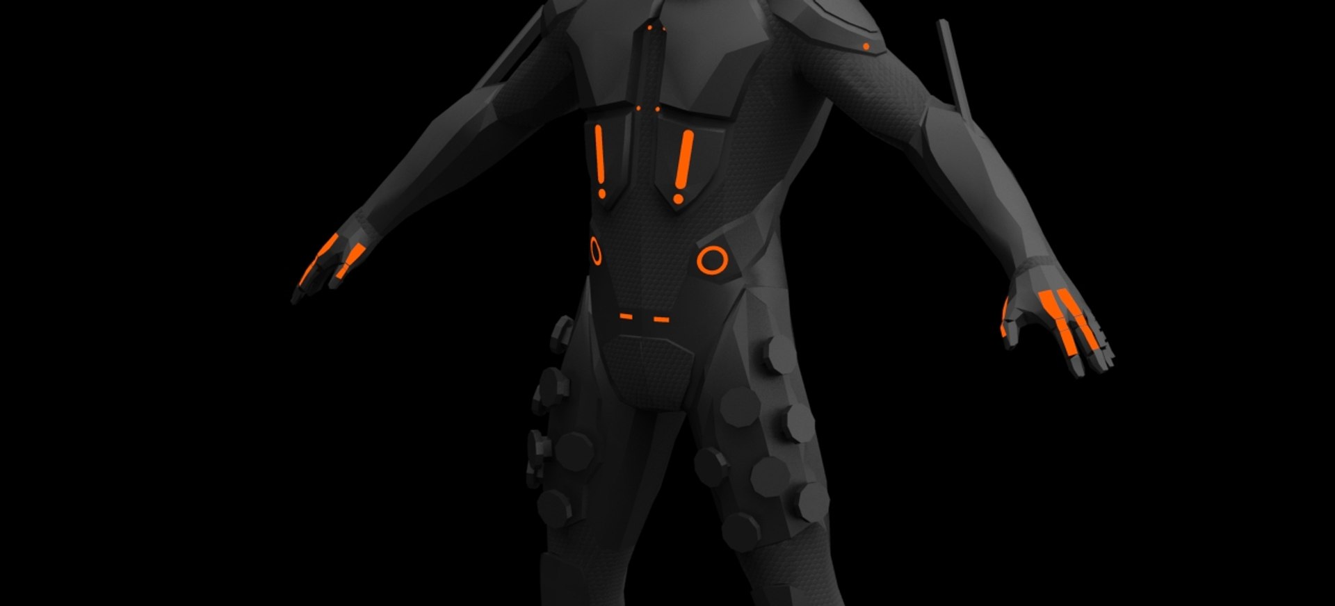 Max Black Guard Tron: Legacy