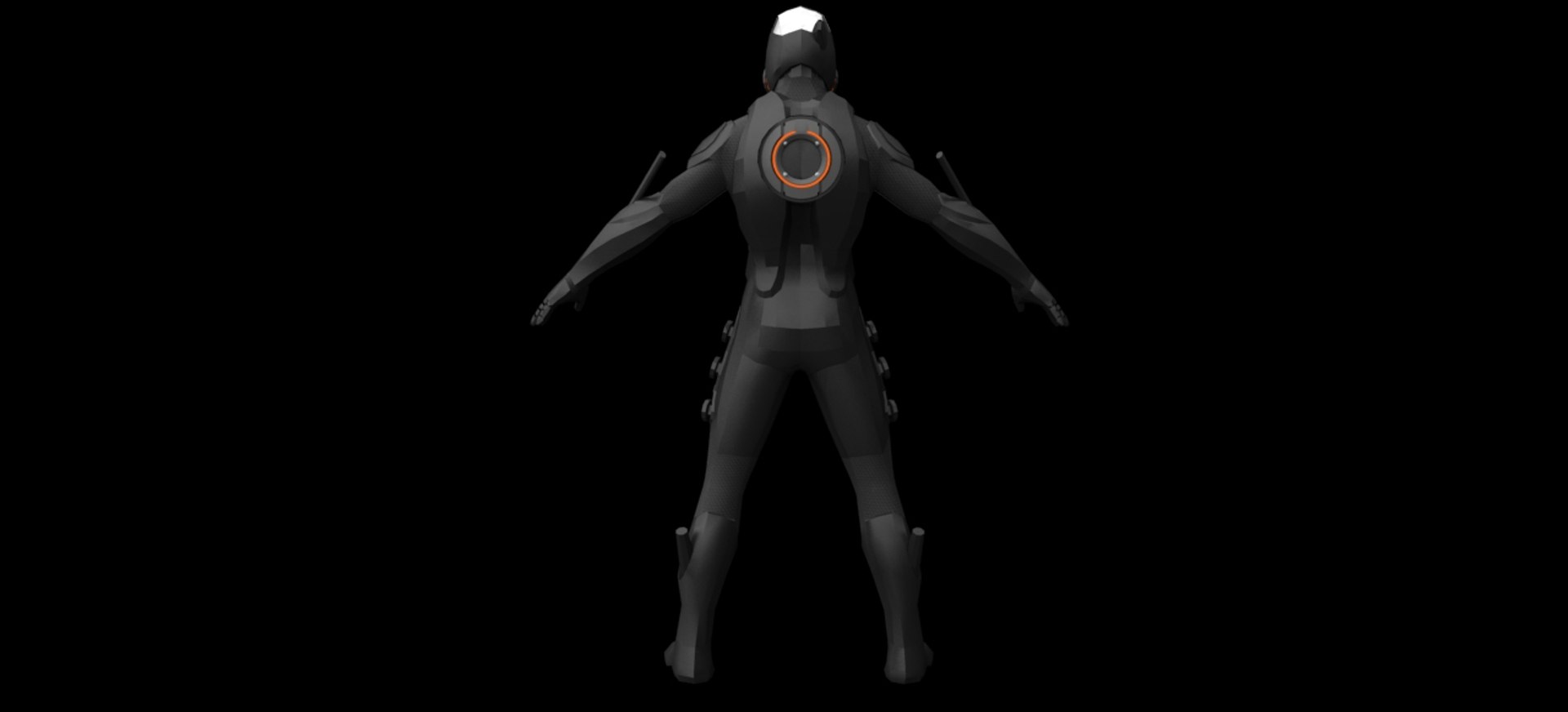 Max Black Guard Tron: Legacy