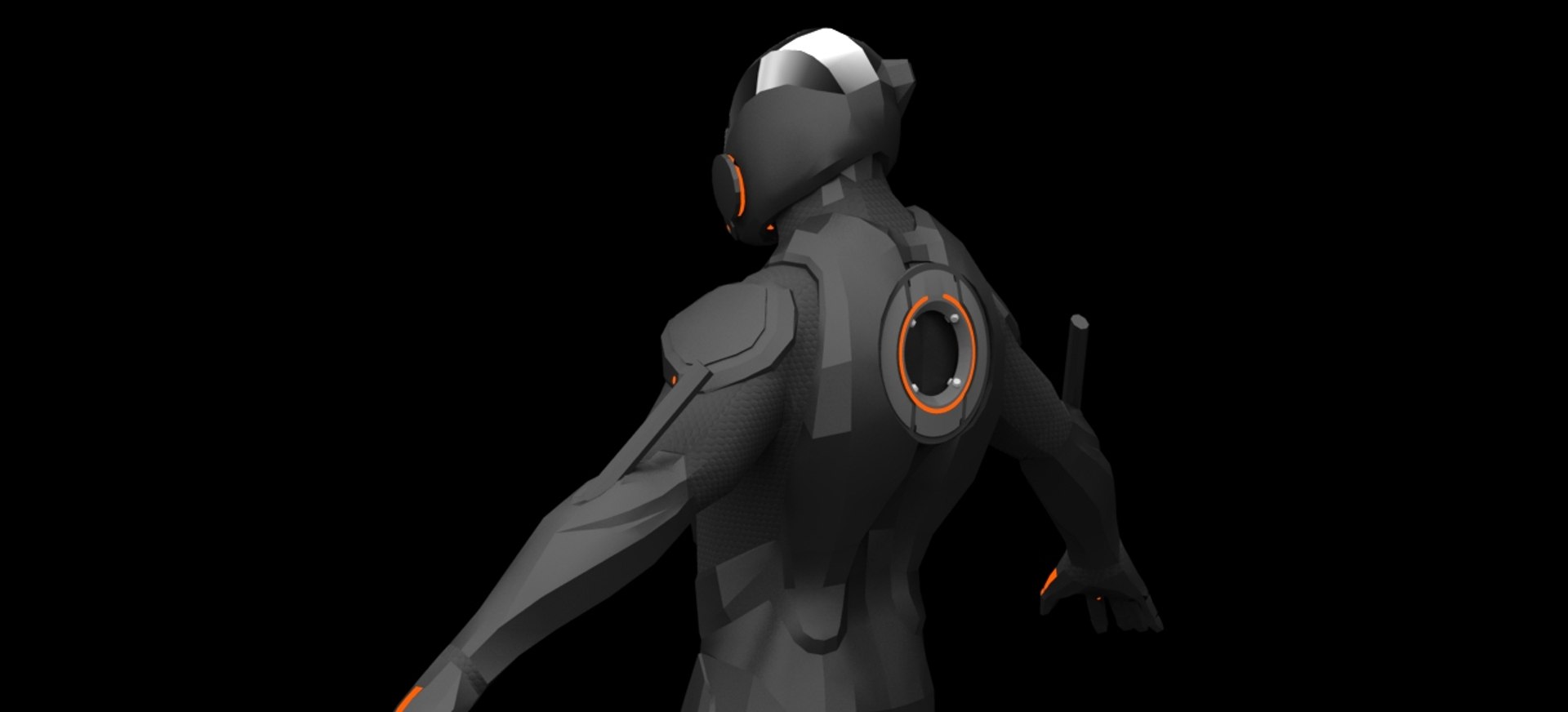 Max Black Guard Tron: Legacy