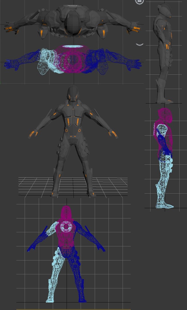 Max Black Guard Tron: Legacy