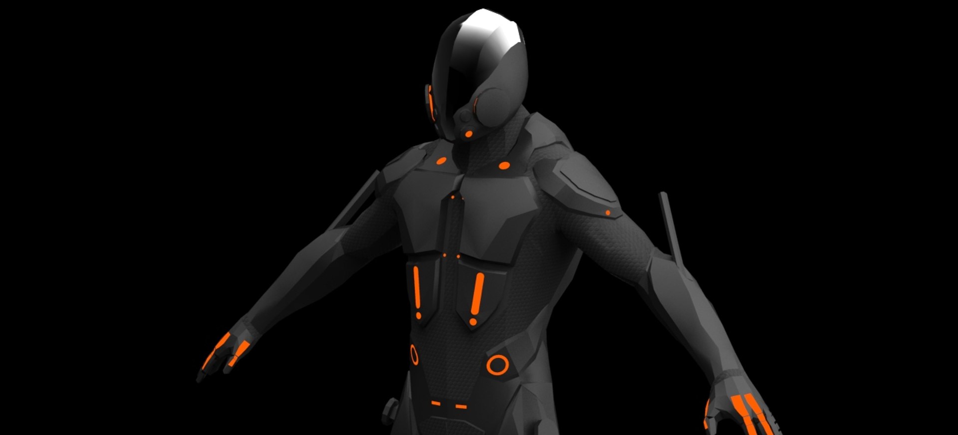 Max Black Guard Tron: Legacy