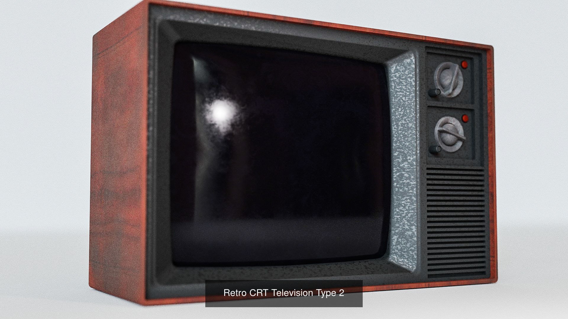 3D CRT TV 3D Model Collection Model - TurboSquid 2036424