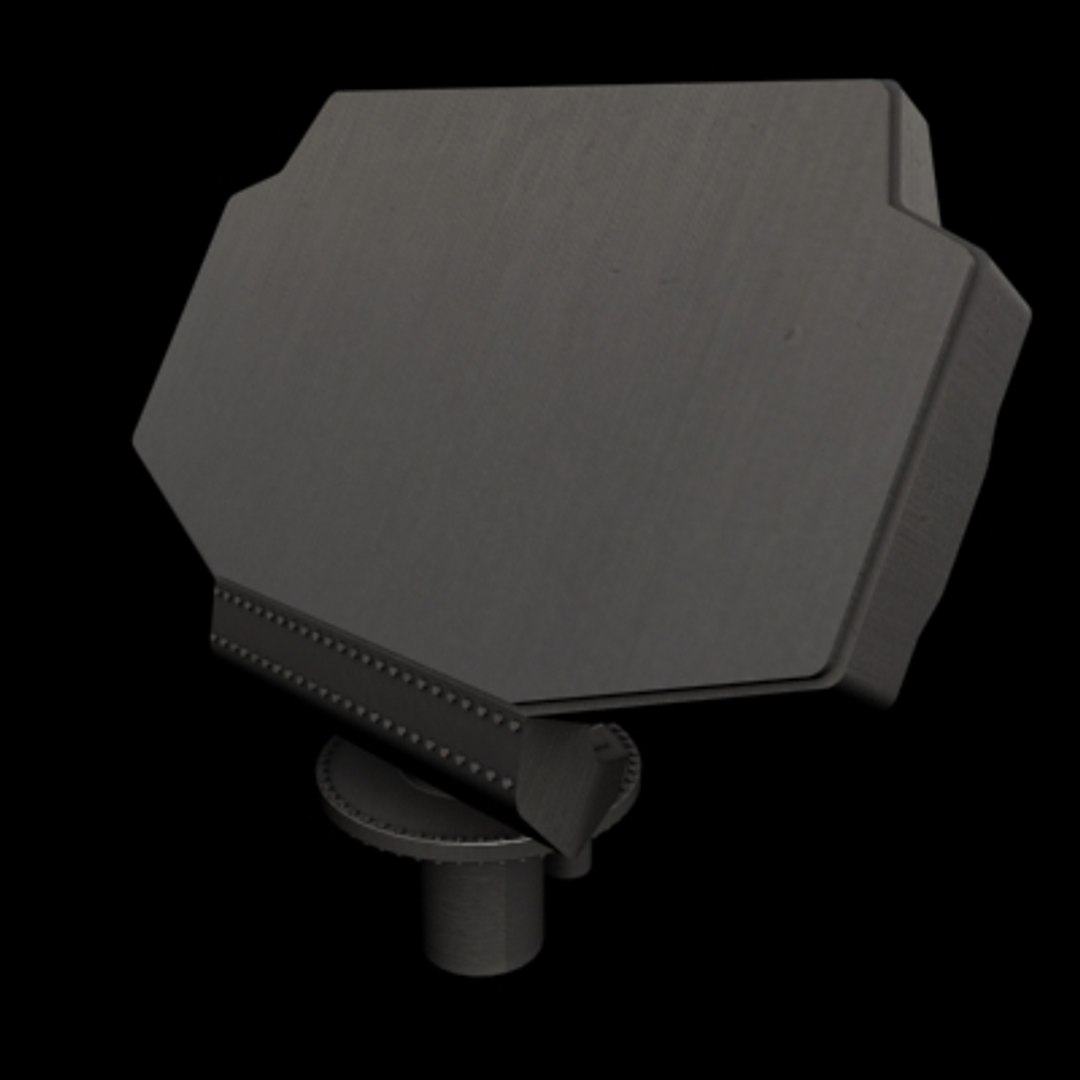 Alpha Radar 3d Model