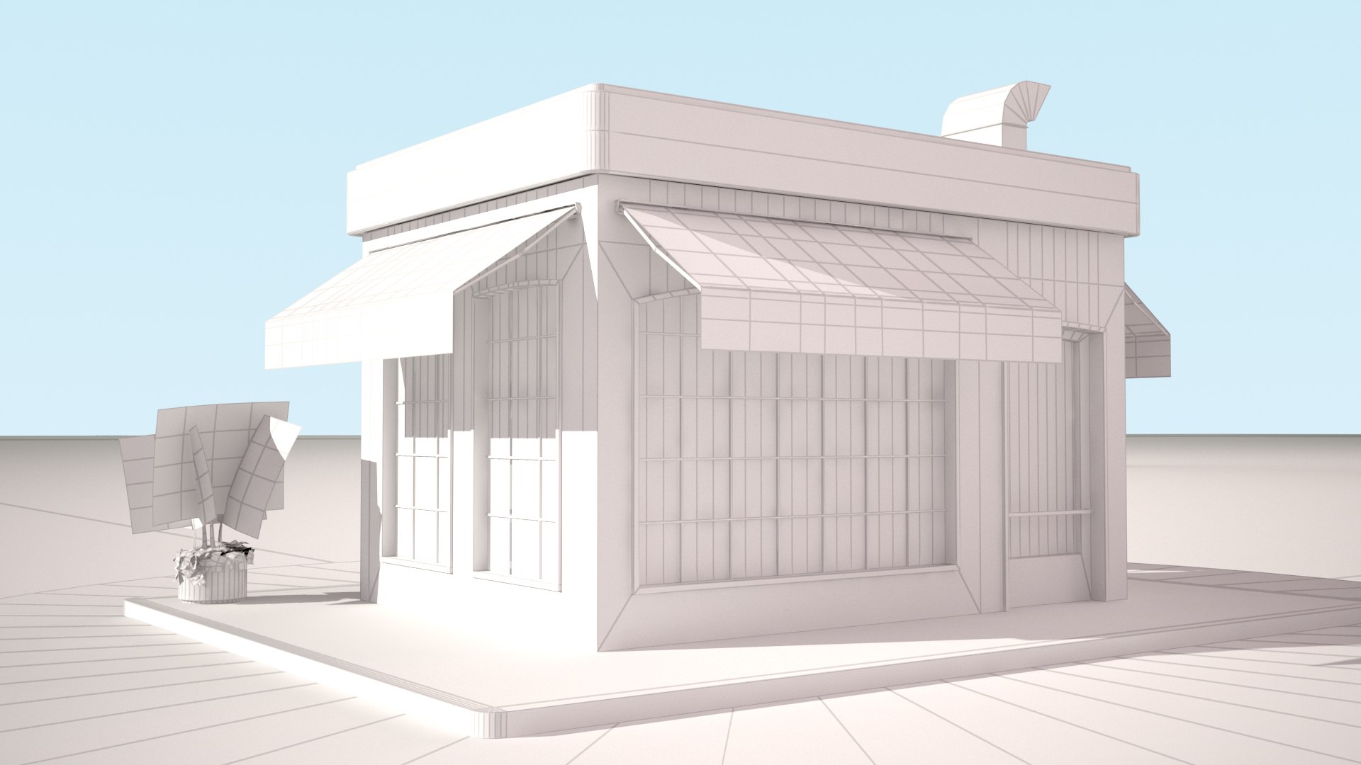 3D Bakery Model - TurboSquid 2017164