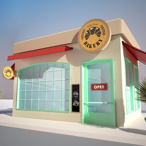 3D Bakery model - TurboSquid 2017164