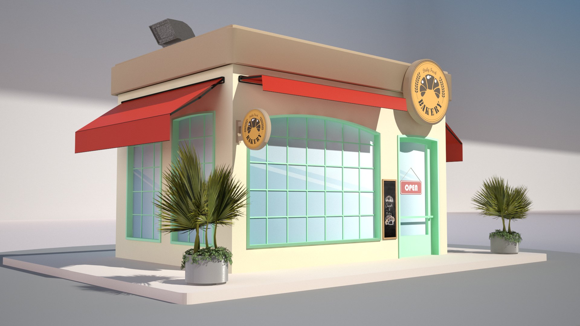 3D Bakery Model - TurboSquid 2017164