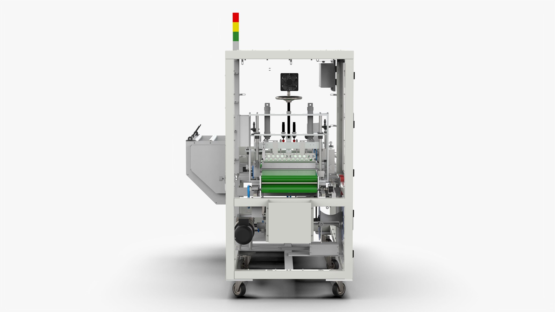 Fully Automatic Side Sealing Machine 3D Model - TurboSquid 2008626
