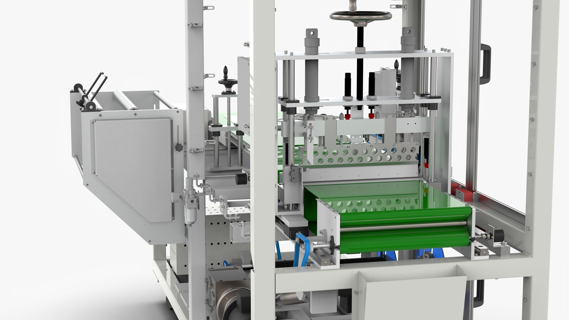 Fully Automatic Side Sealing Machine 3D Model - TurboSquid 2008626