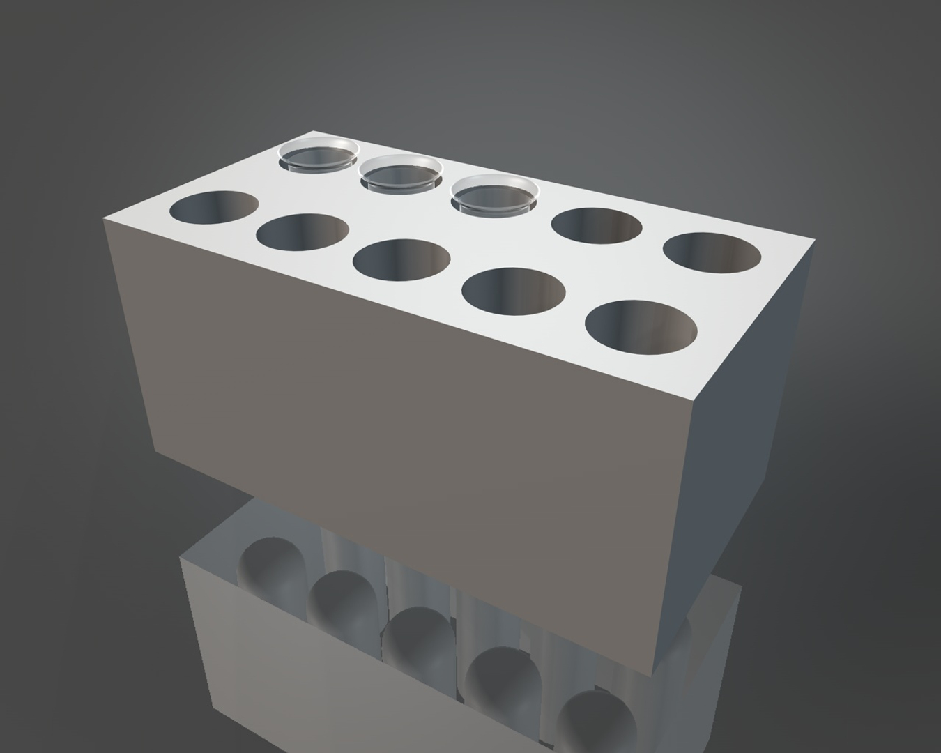 3d model of test tube