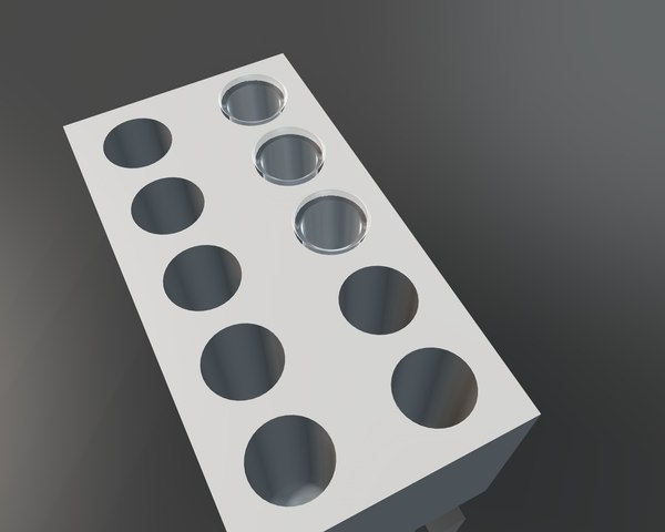 3d model of test tube